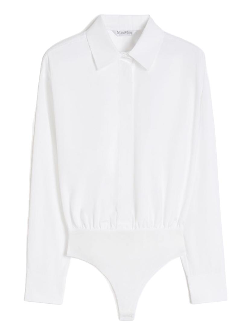MAX MARA Max Mara Poplin Shirt Bodysuit